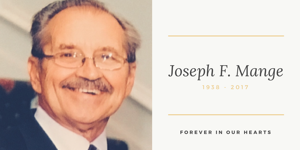 Joseph F. Mange 1938 – 2017 – Chester Valley Dance Academy